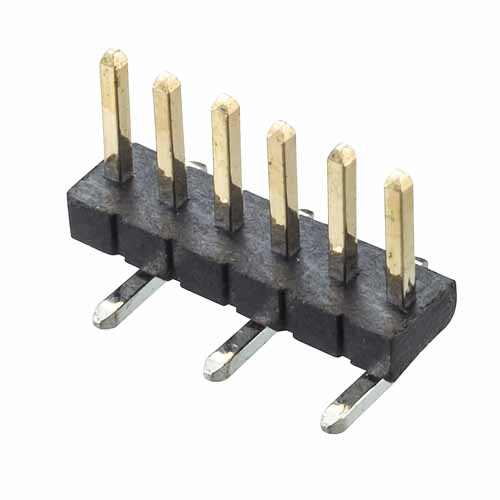 1.27 Mm Pitch Male Pin Header Connector SMD Type Current Rating 1.0AMP