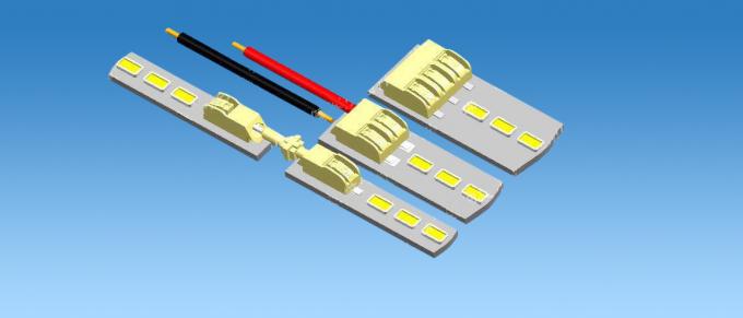 Pitch 4.00mm 157" LED Light Bar Connectors , Wire To Board Connectors