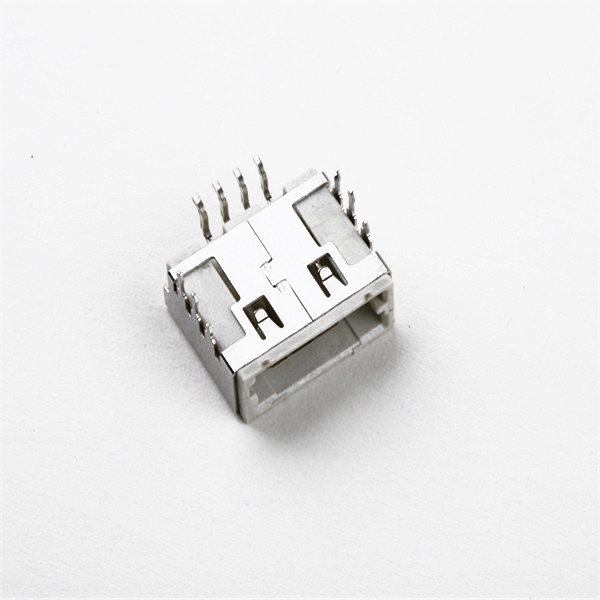Automotive 4Pins USB connectors rear SMT Type