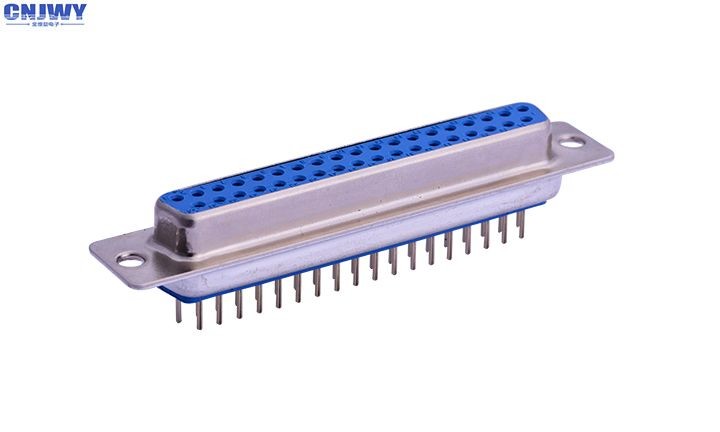 Shield Micro D Shell Connector , 37 Pin D Sub Female Connector Strong ...
