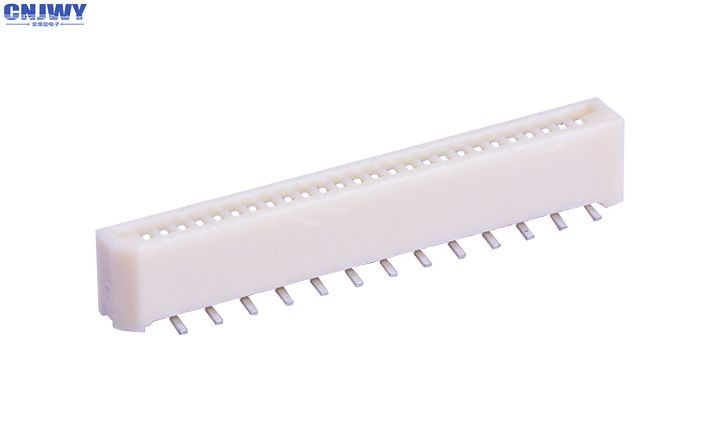 Height 5.0 MM 30 Pin Fpc Connector , Lcd Fpc Connector Rated Current 0.5A