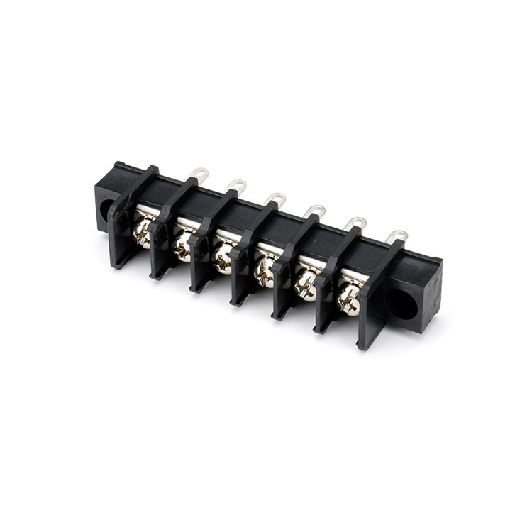 DIP Barrier Terminal Block Connector M3 Steel Screw Customized Pins ...