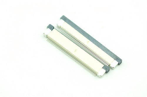 Brass Terminal LCP Lock FPC Patch Connector 0.5mm Spacing